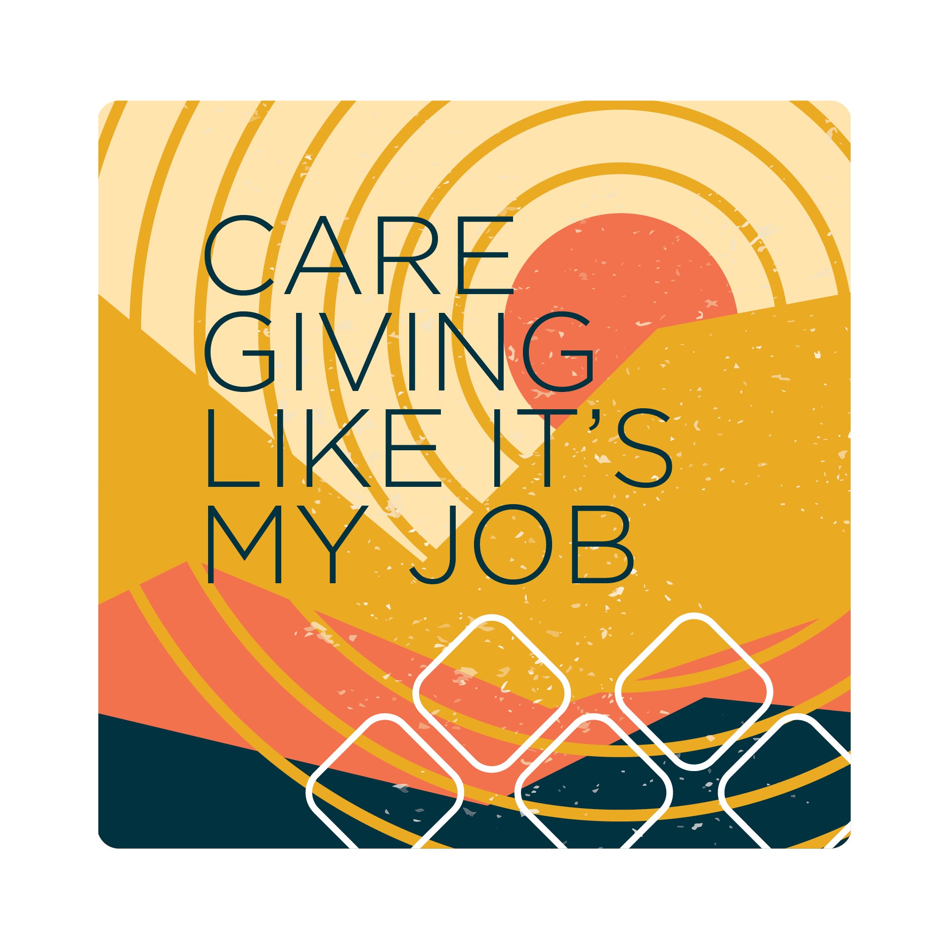 MH Sticker - Caregiving Like It's My Job – Gear by Monument Health