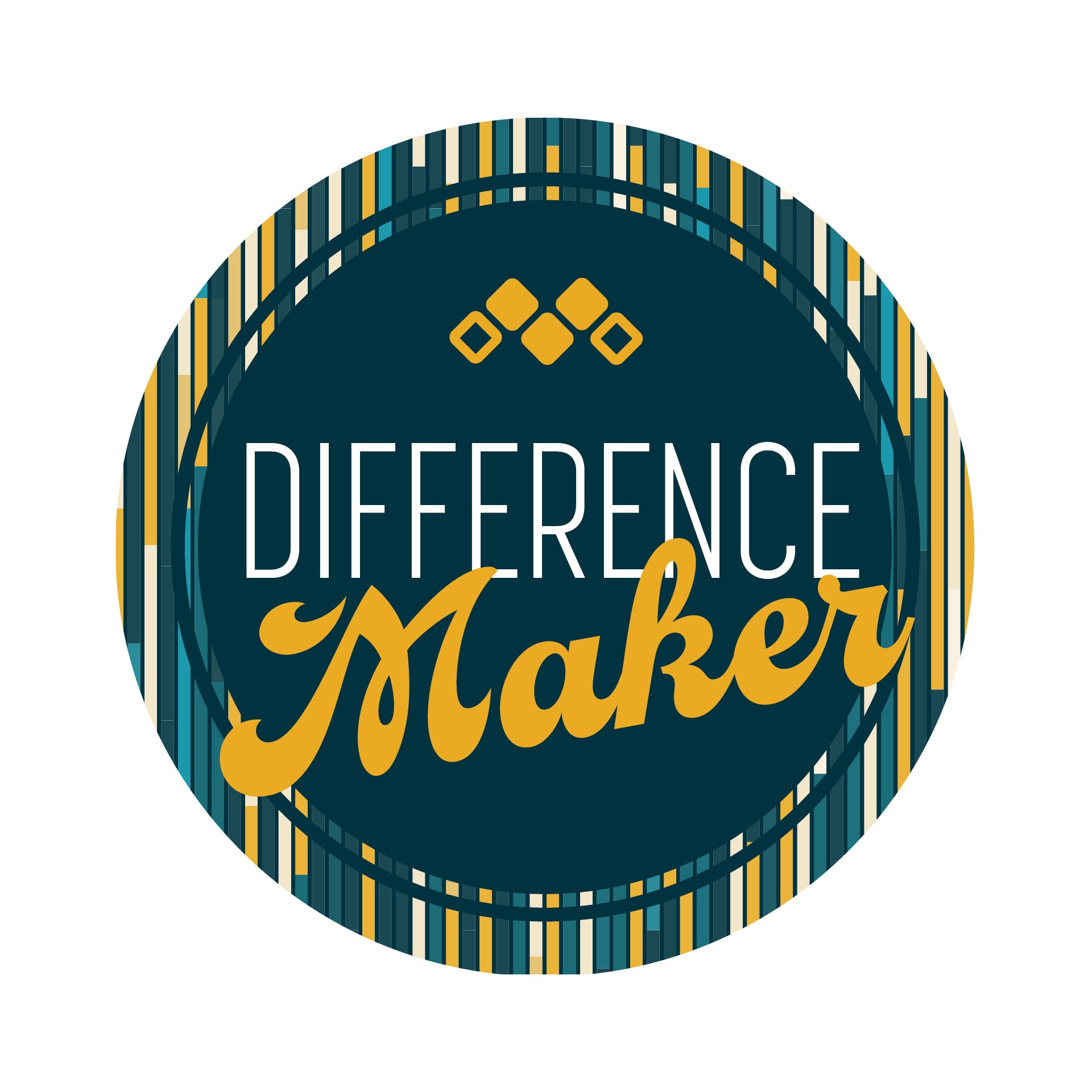 MH Sticker - Difference Maker – Gear by Monument Health